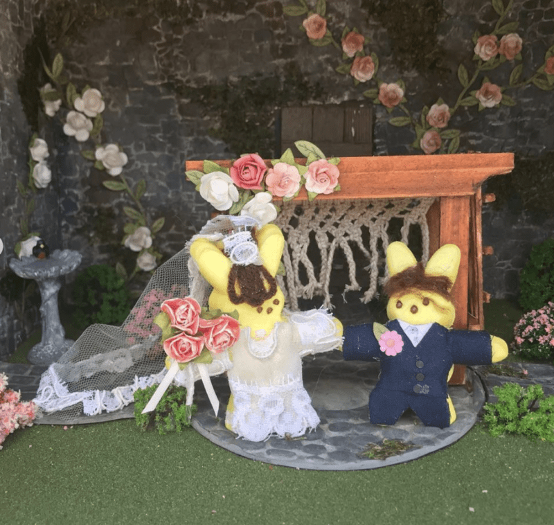 Whimsy and Precision Peeps Joy - Crown Hill Village Association